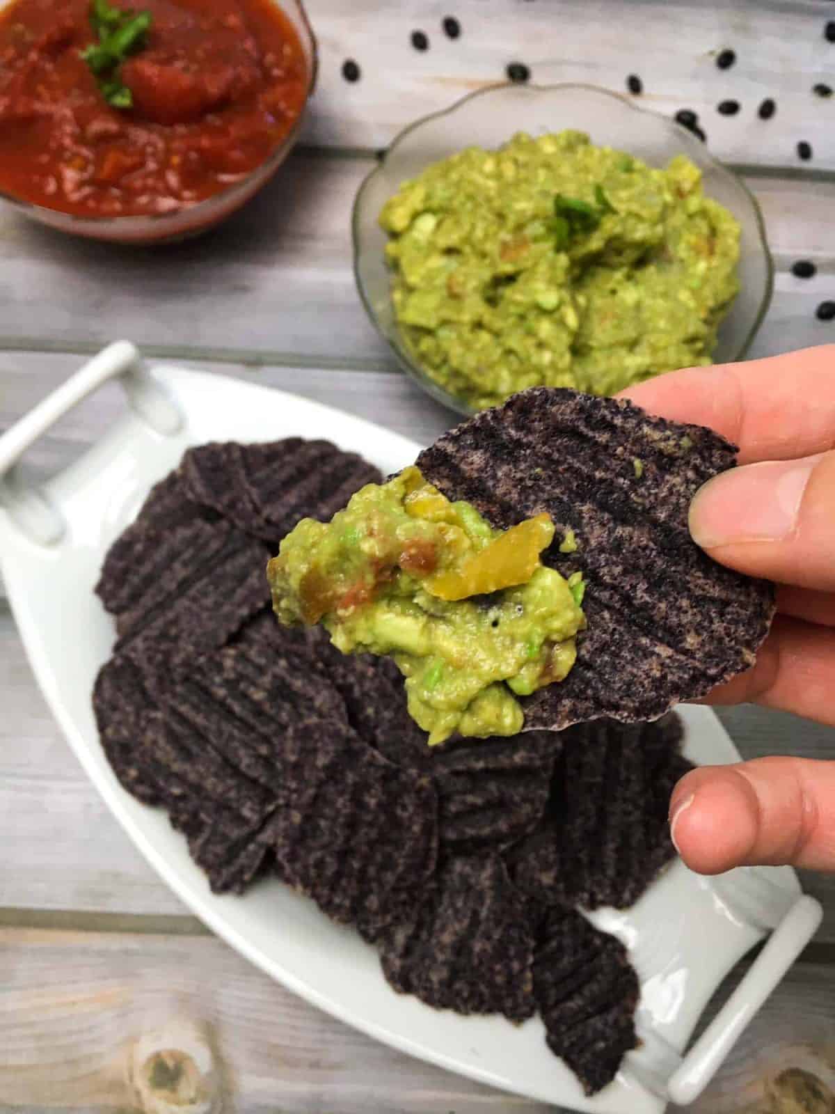 Black Bean Chips - This Healthy Kitchen