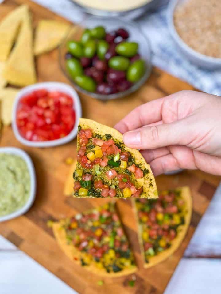Oil Free Socca Bread (Chickpea Flatbread) - This Healthy Kitchen