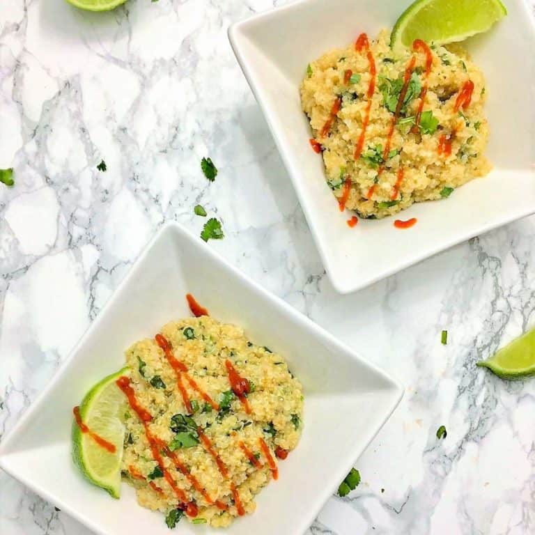 Coconut Lime Quinoa w/ Cilantro - This Healthy Kitchen