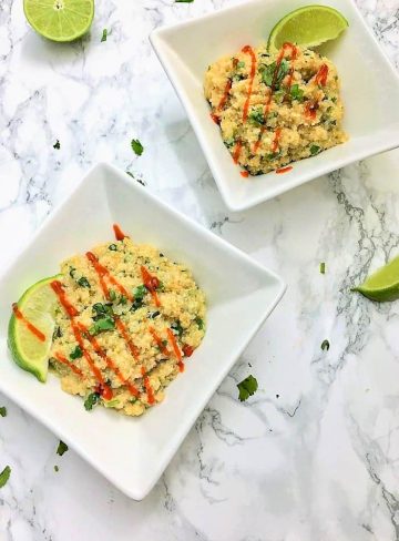 Coconut Lime Quinoa w/ Cilantro - This Healthy Kitchen