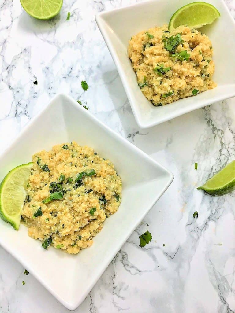 Coconut Lime Quinoa w/ Cilantro - This Healthy Kitchen