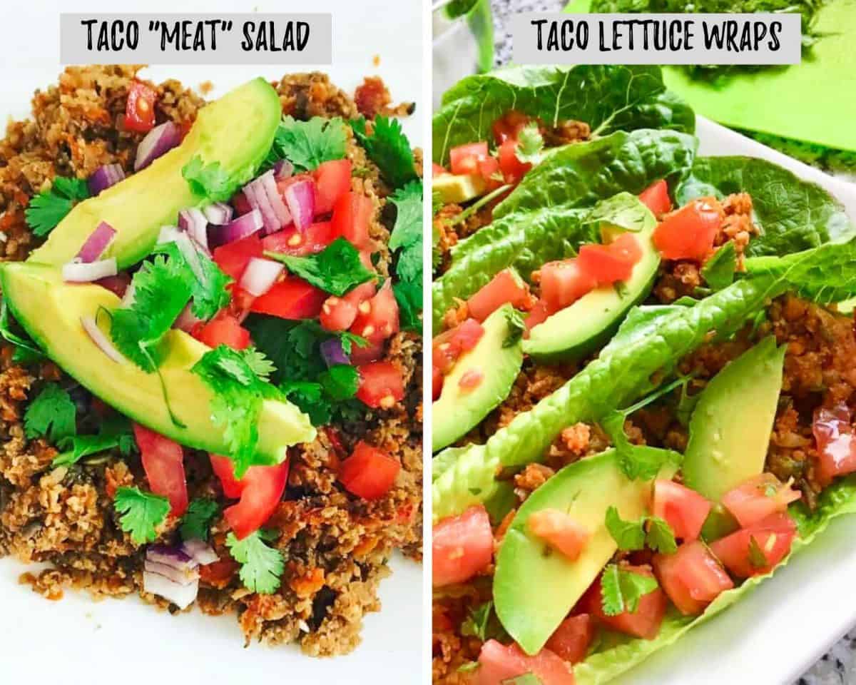 Veggie Ground Taco Meat [Oil Free] - This Healthy Kitchen