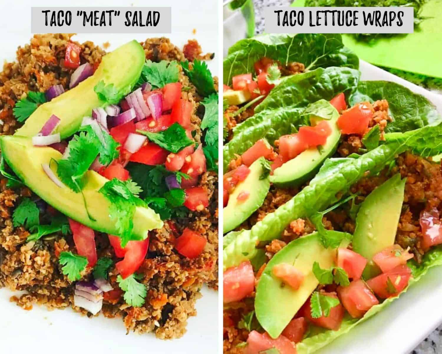 Veggie Ground Taco Meat [Oil Free] - This Healthy Kitchen