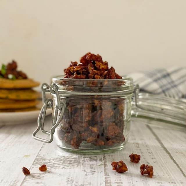 How to Make Candied Bacon Pecans This Healthy Kitchen