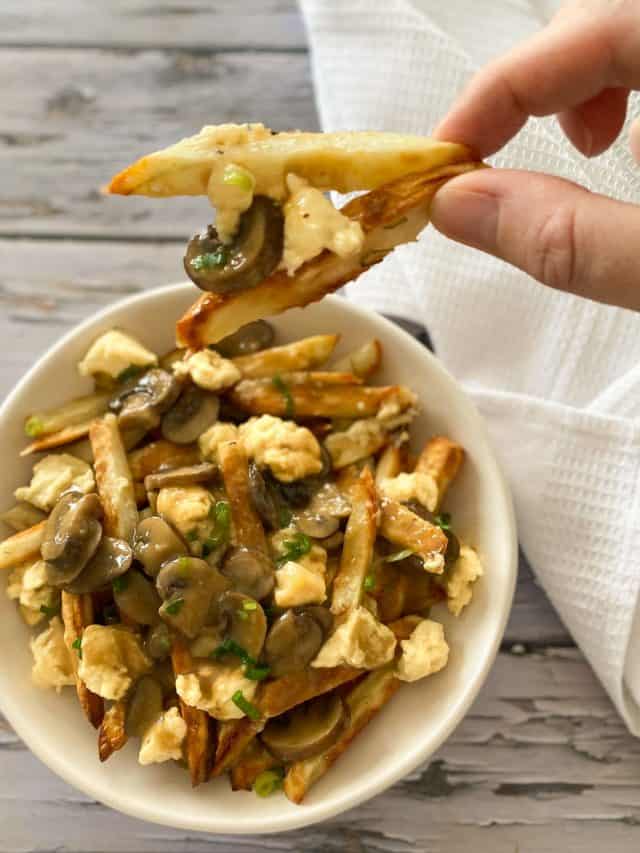 I Can't Believe It's Vegan Poutine - This Healthy Kitchen