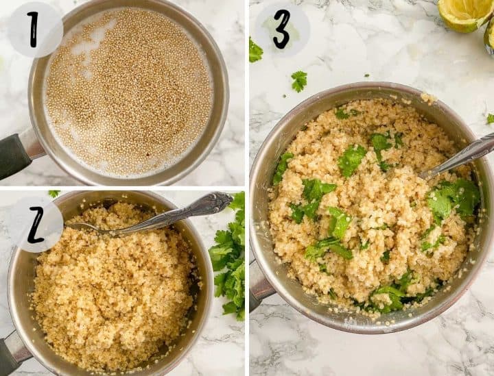 Coconut Lime Quinoa w/ Cilantro - This Healthy Kitchen