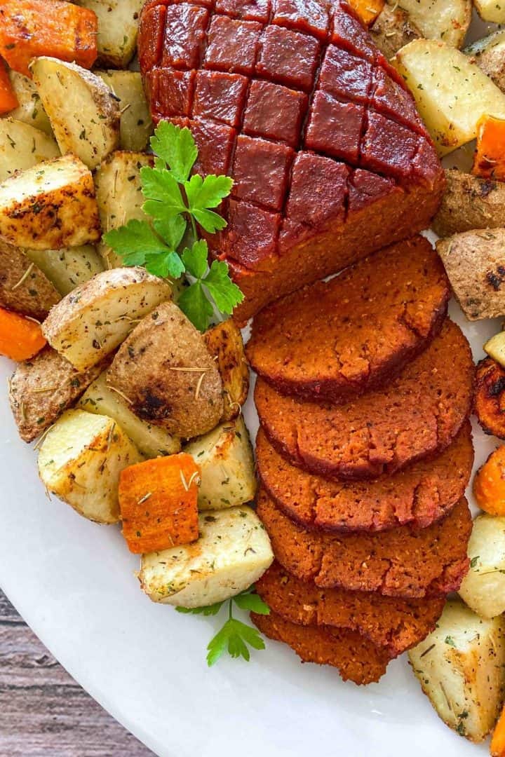 Vegan Ham [Seitan Ham] This Healthy Kitchen
