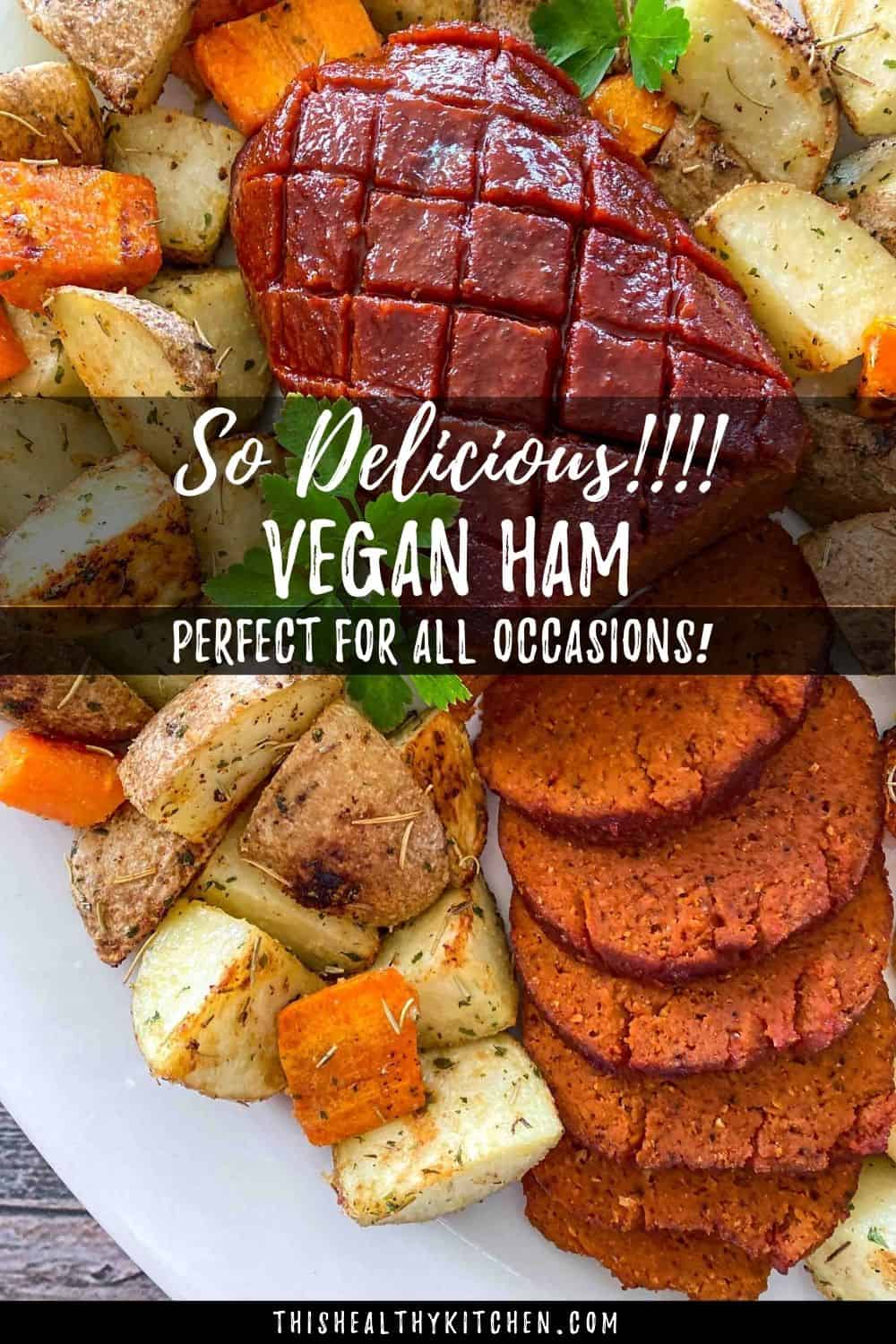 Vegan Ham [Seitan Ham] This Healthy Kitchen