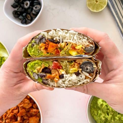BBQ Jackfruit Burrito [Vegan Burritos] - This Healthy Kitchen