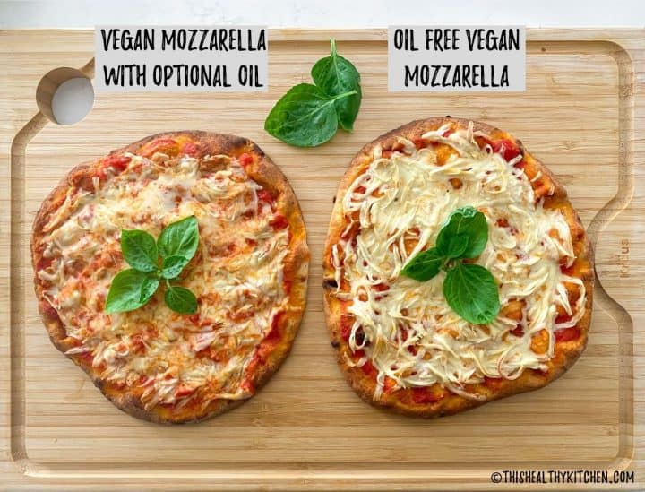 Shreddable Meltable Vegan Cheese [Oil Free Option] This Healthy Kitchen