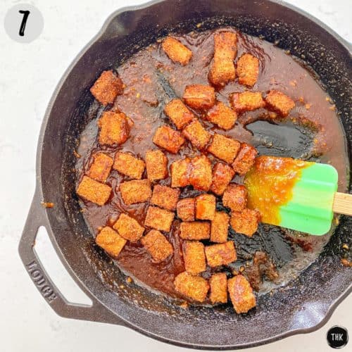 Asian Sticky Tofu [Oil Free] This Healthy Kitchen