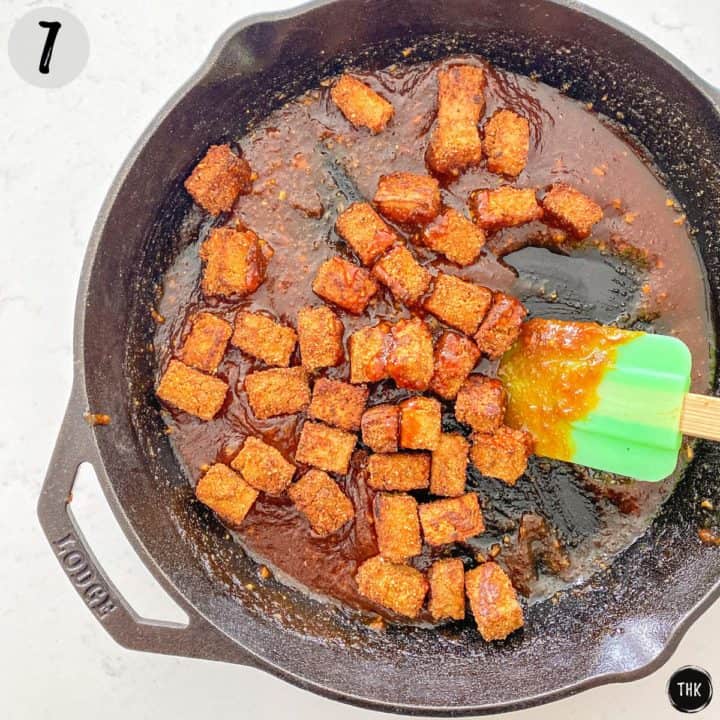 Asian Sticky Tofu [Oil Free] This Healthy Kitchen