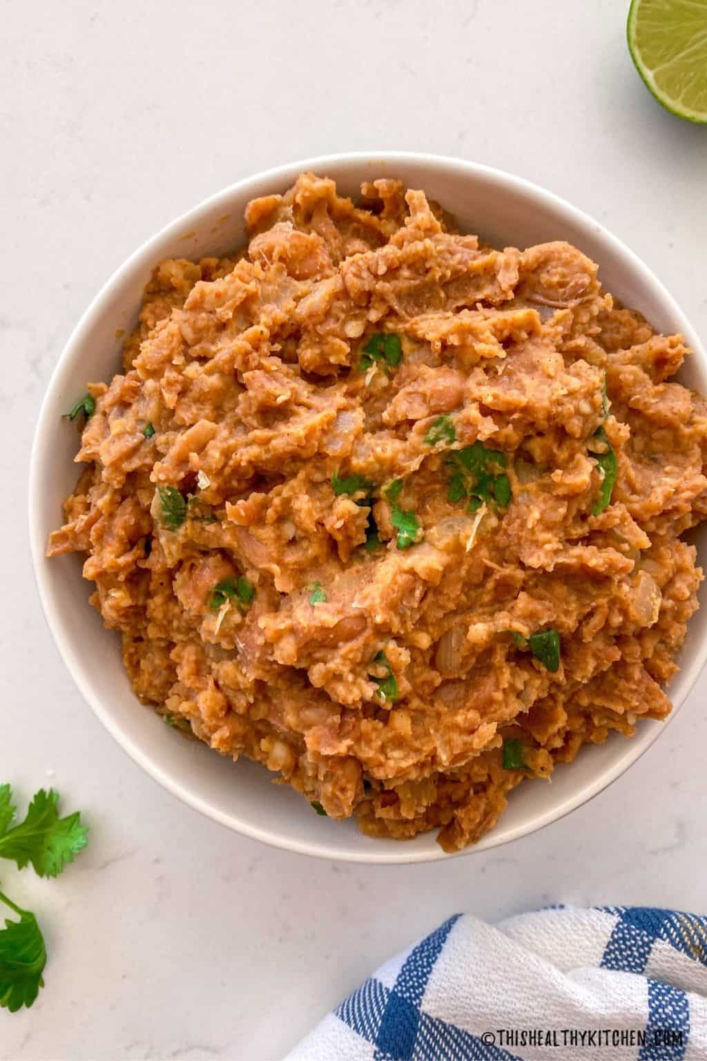 Oil Free Refried Beans This Healthy Kitchen