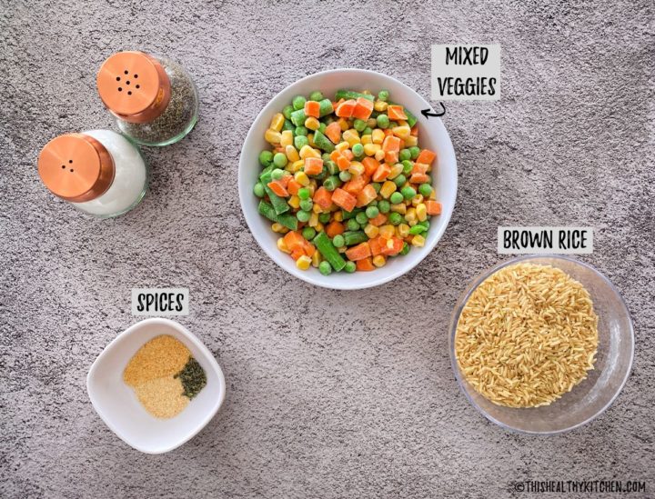 Instant Pot Veggie Brown Rice Risotto - This Healthy Kitchen