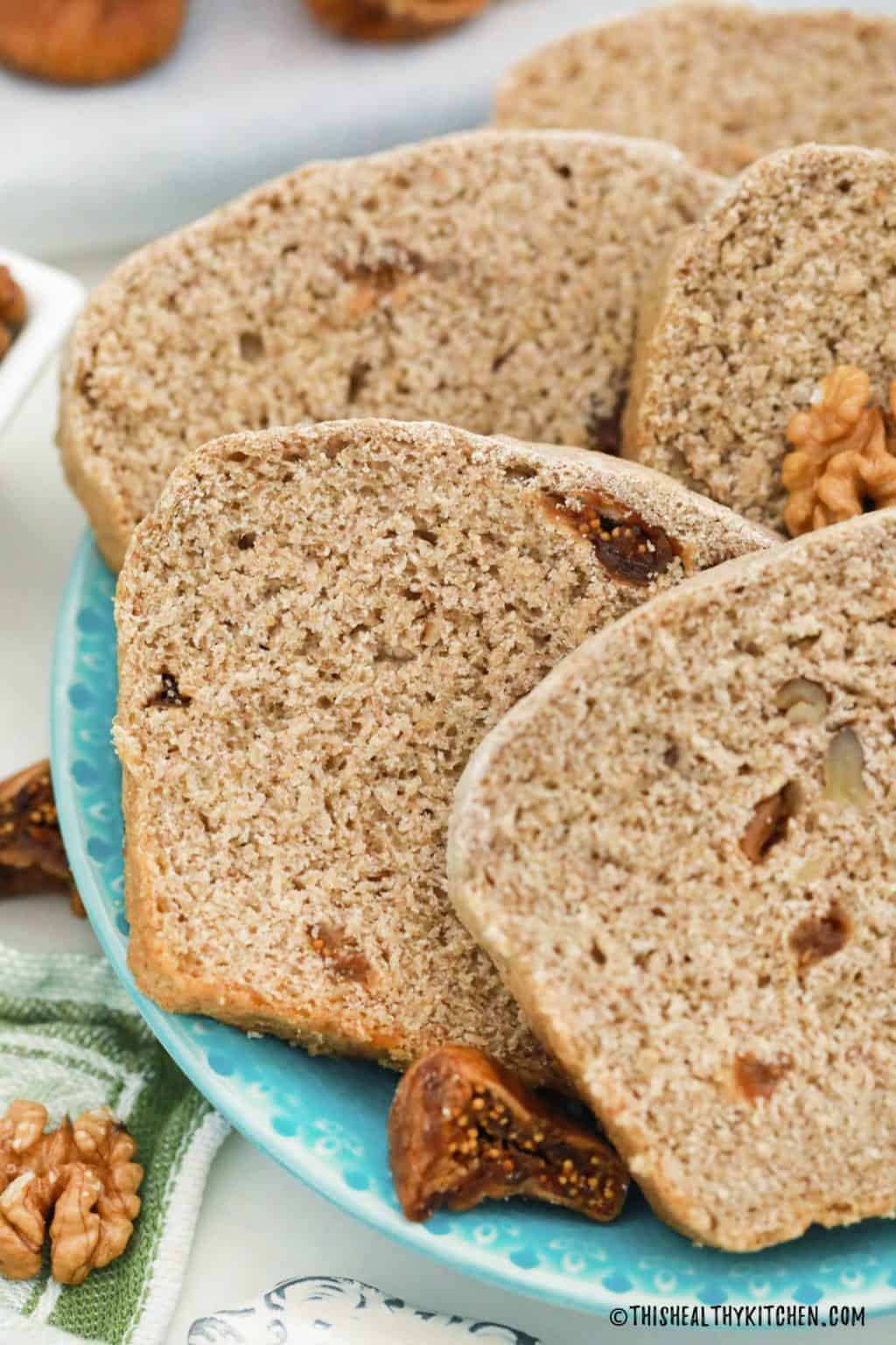 No Knead Vegan Whole Wheat Bread - This Healthy Kitchen