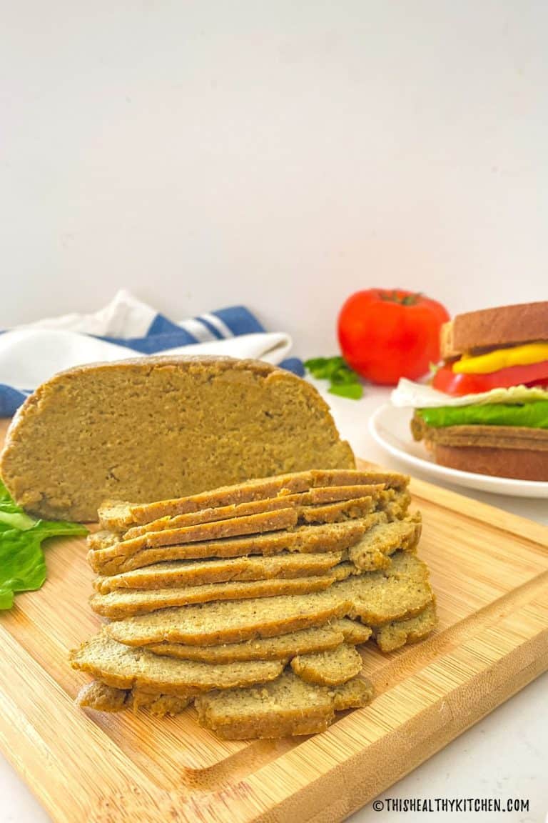 Vegan Deli Slices [Seitan Turkey Slices] This Healthy Kitchen