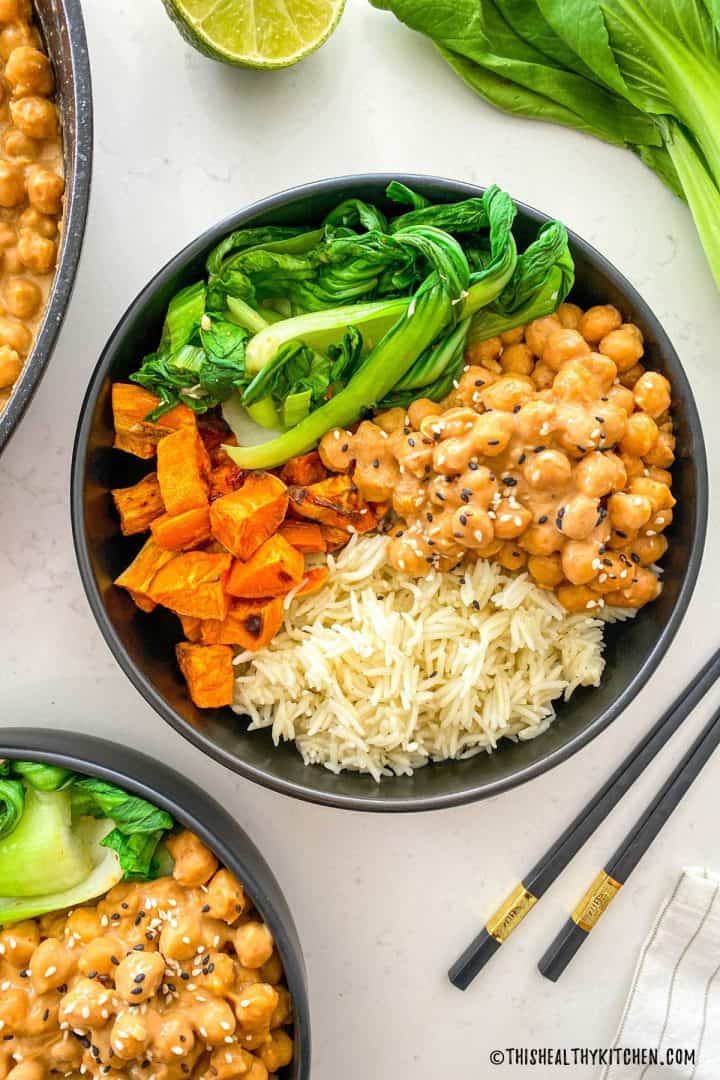 Chickpea Asian Buddha Bowl This Healthy Kitchen