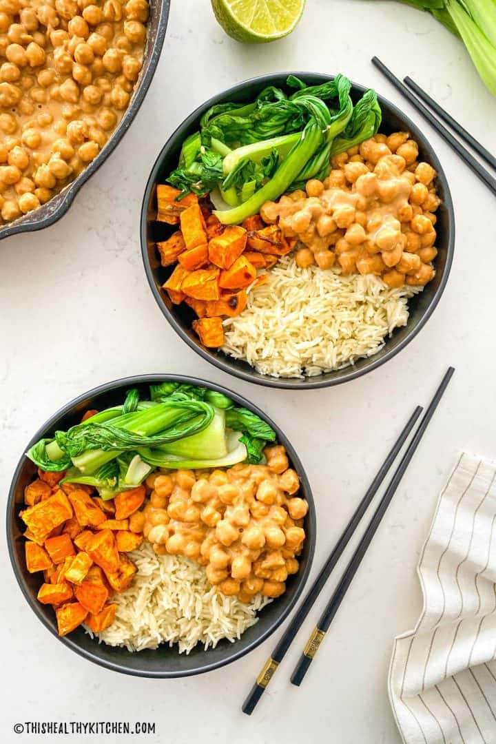 Chickpea Asian Buddha Bowl This Healthy Kitchen