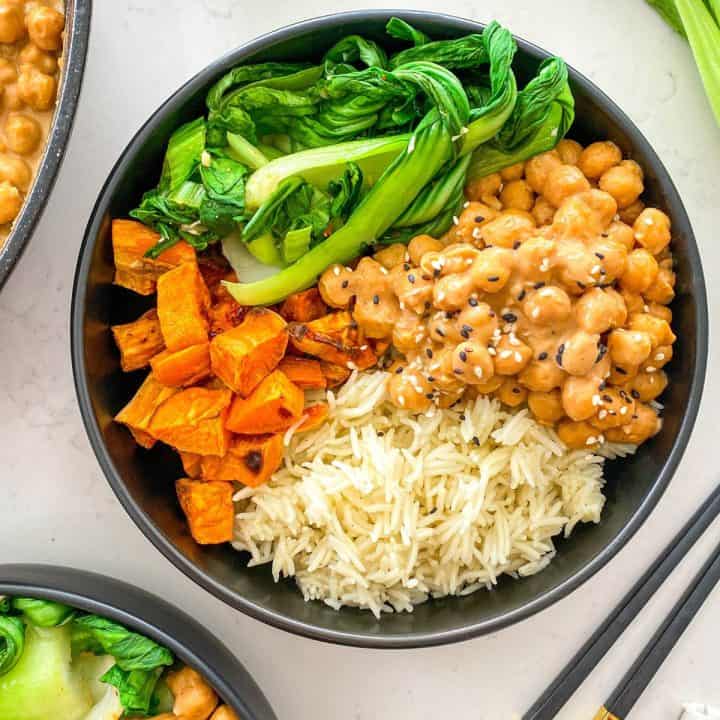 Chickpea Asian Buddha Bowl This Healthy Kitchen