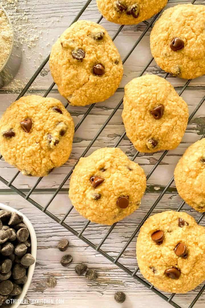 Vegan Chocolate Chip Cookies [GF] - This Healthy Kitchen