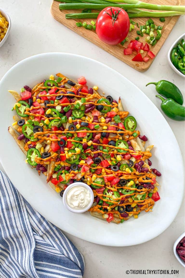 Vegan Loaded Fries This Healthy Kitchen