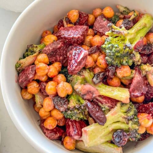 Roasted Beetroot and Broccoli Salad This Healthy Kitchen