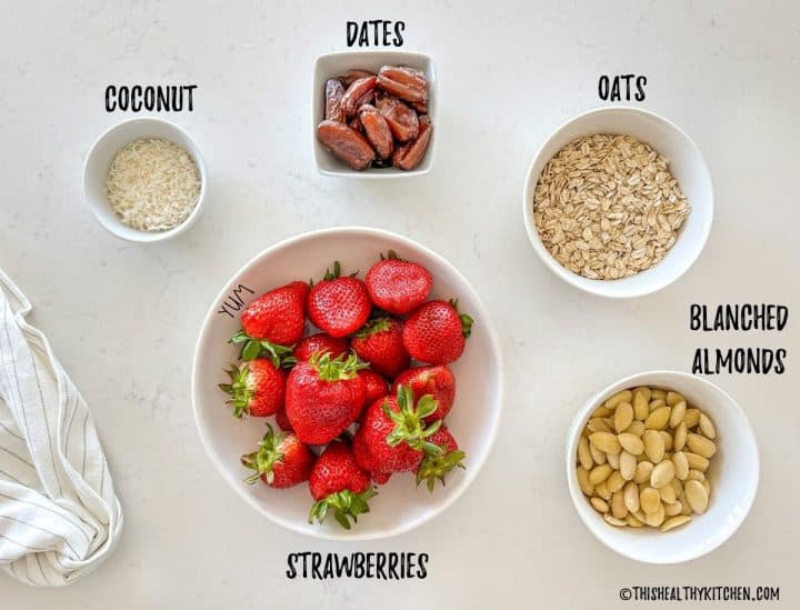 Strawberry Bliss Balls This Healthy Kitchen