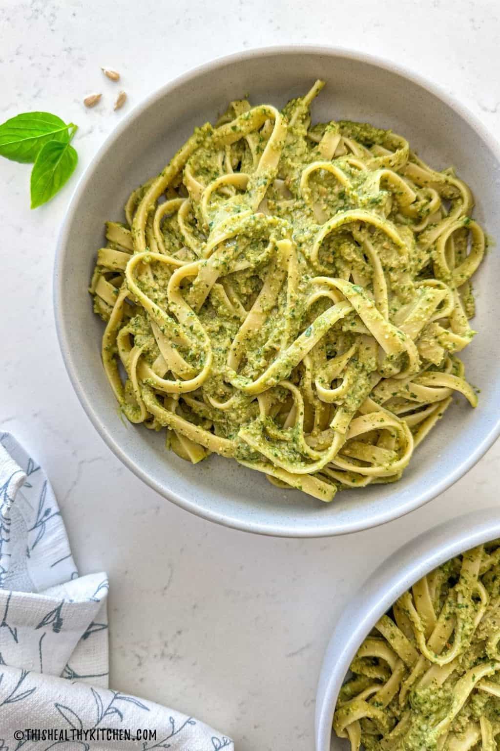 Miso Pesto Pasta This Healthy Kitchen