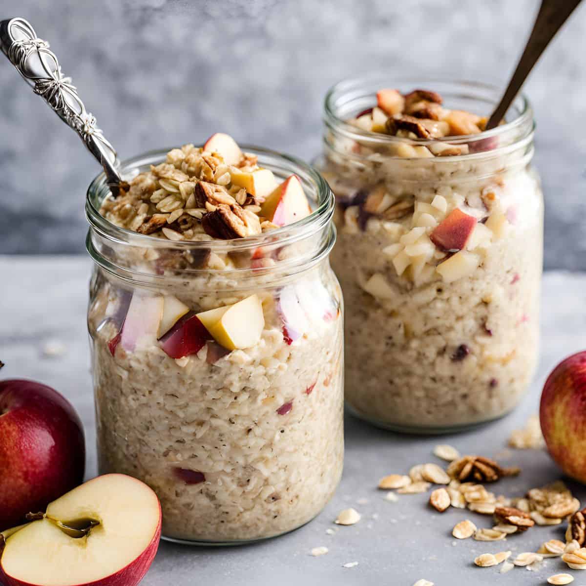 Apple Overnight Oats This Healthy Kitchen