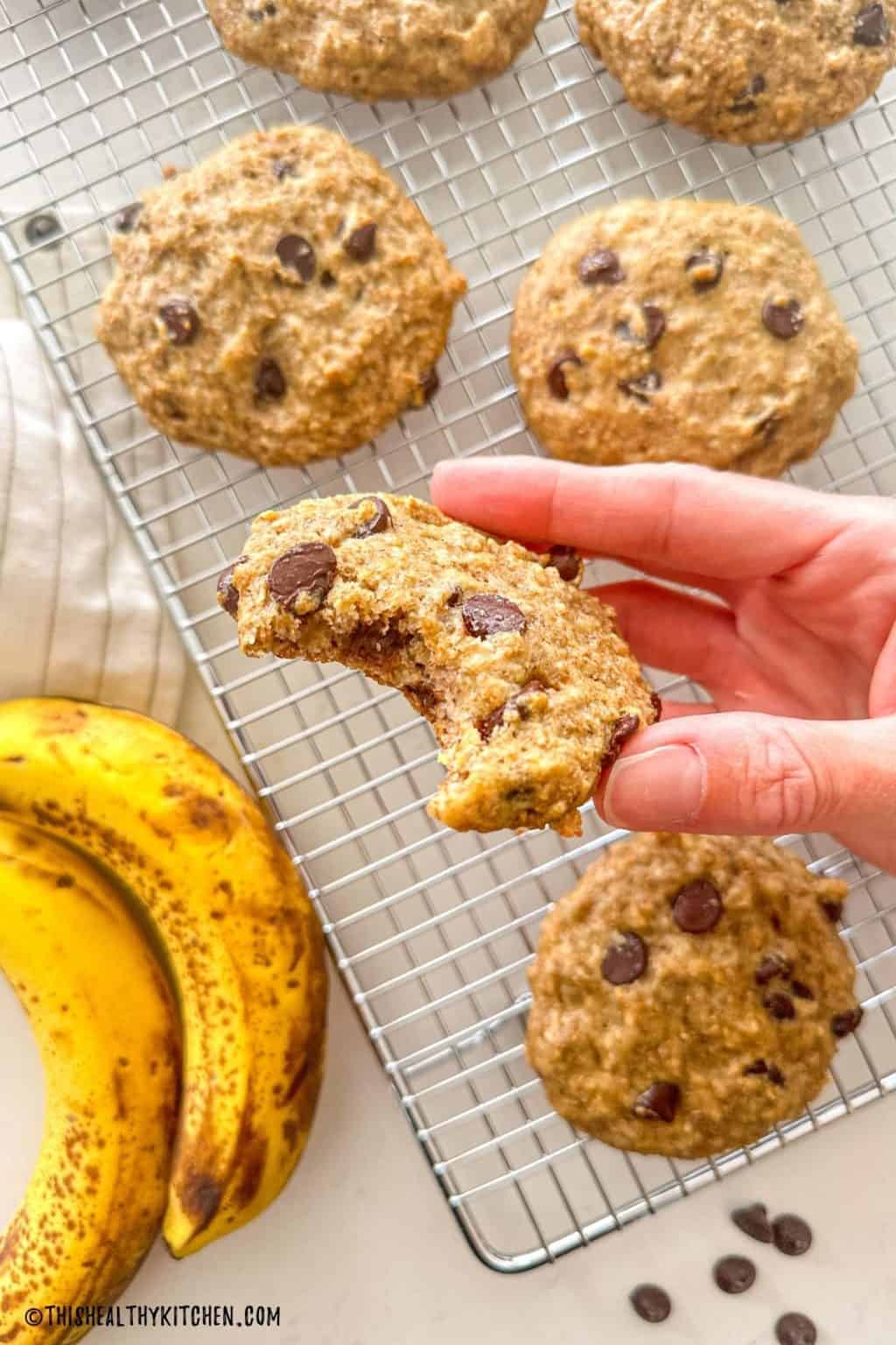 Vegan Banana Chocolate Chip Cookies This Healthy Kitchen