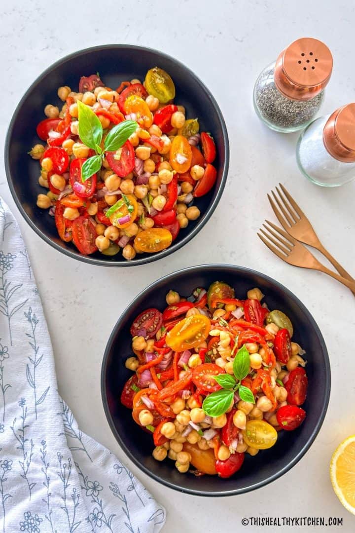 Roasted Bell Pepper Salad This Healthy Kitchen